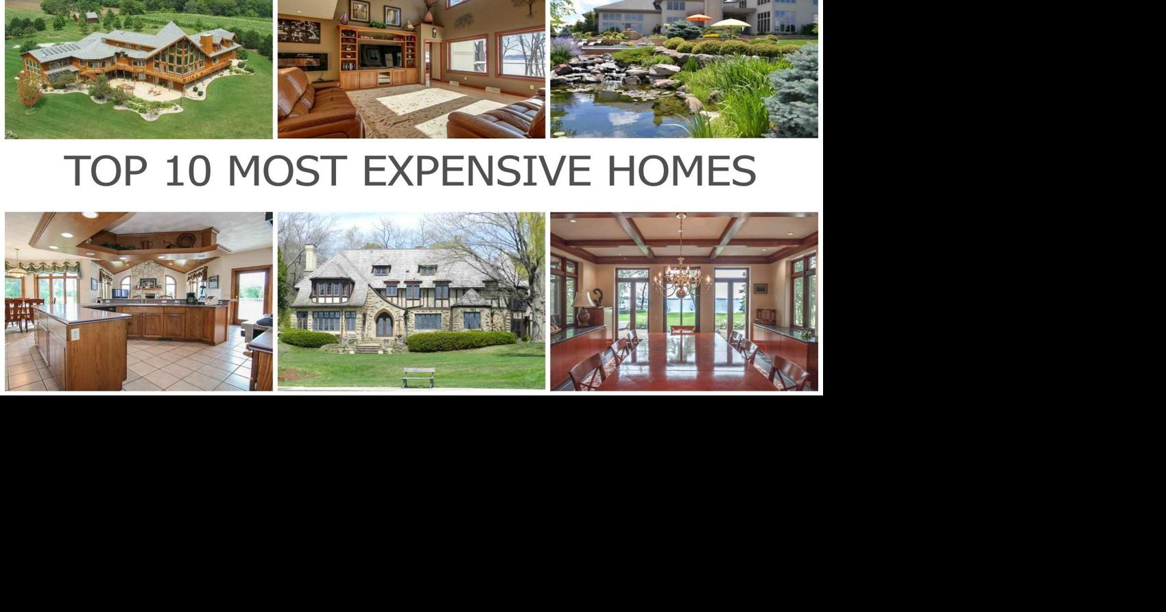 The 10 most expensive single-family homes for sale in Dane County