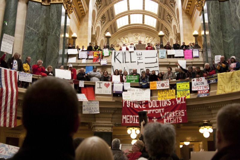 Public sector unions have taken a thrashing in recent years, UW-Madison ...