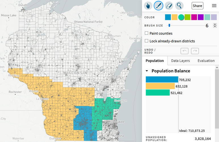 Tony Evers’ redistricting panel weighs public input, map-making options ...