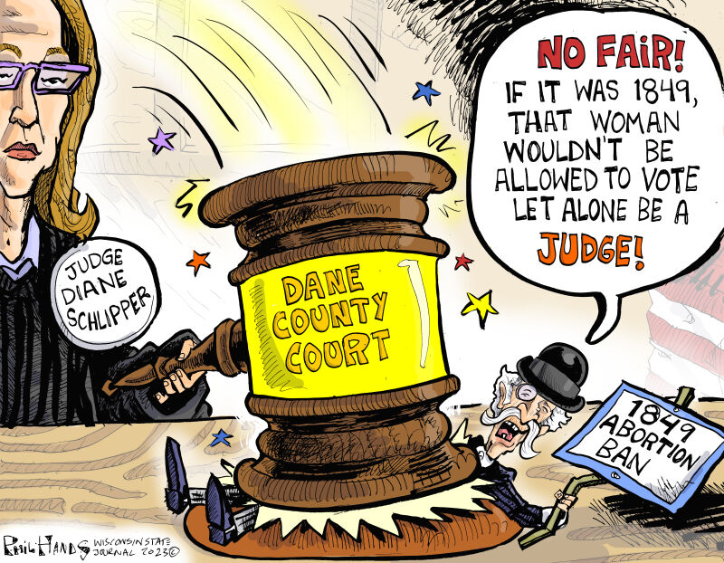 Hands on Wisconsin: Archaic abortion ban gets gaveled out