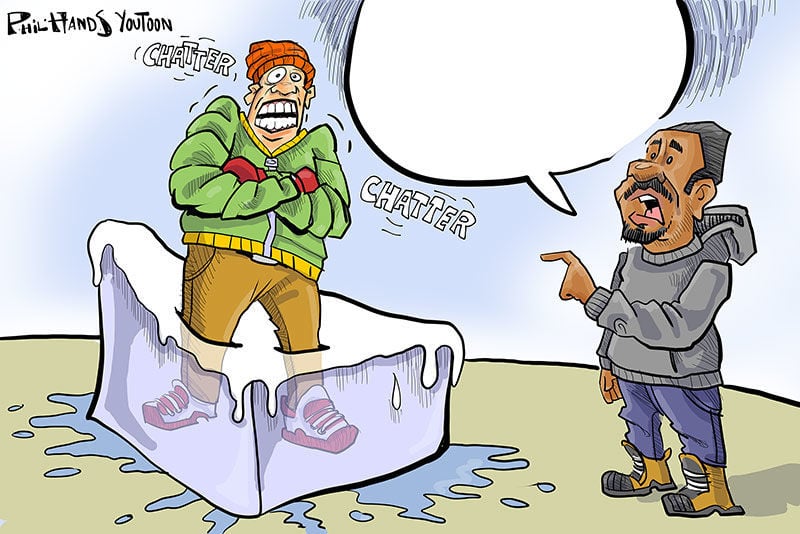 Region thaws out in this week's caption contest