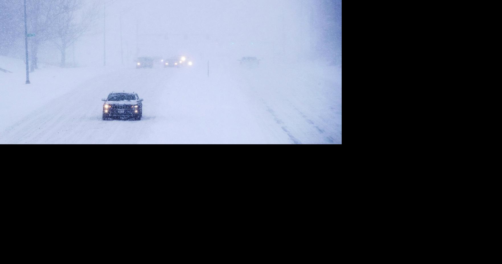 Live traffic conditions as snowstorm hits Madison area