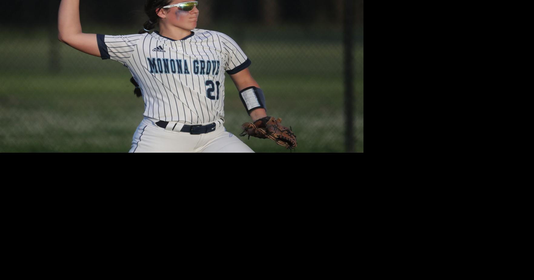 Emma Lee, sr., OF, and Harper Mayfield, sr., OF, Monona Grove