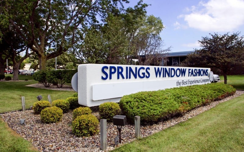 Sunny outlook for Middleton shade maker Springs Window Fashions