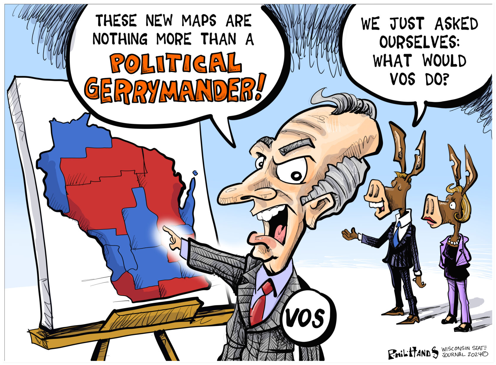 Phil Hands picks his favorite political cartoons of 2024