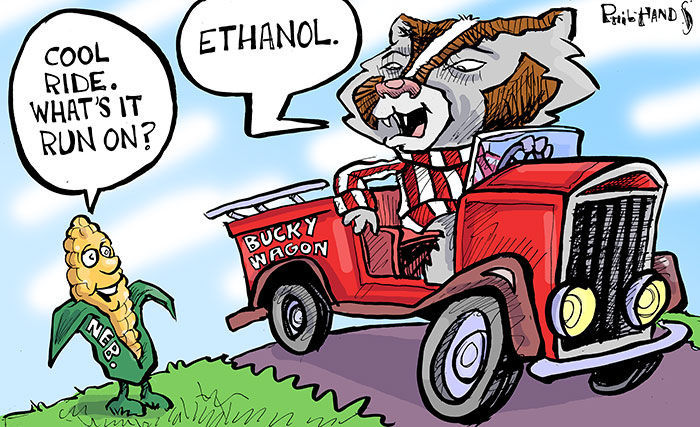 Hands on Wisconsin: Nebraska powers the Bucky wagon