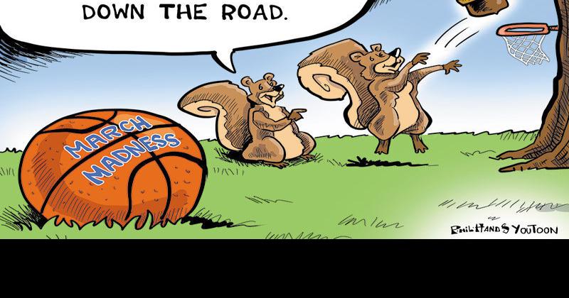 Squirrels beat badgers in this week's caption contest