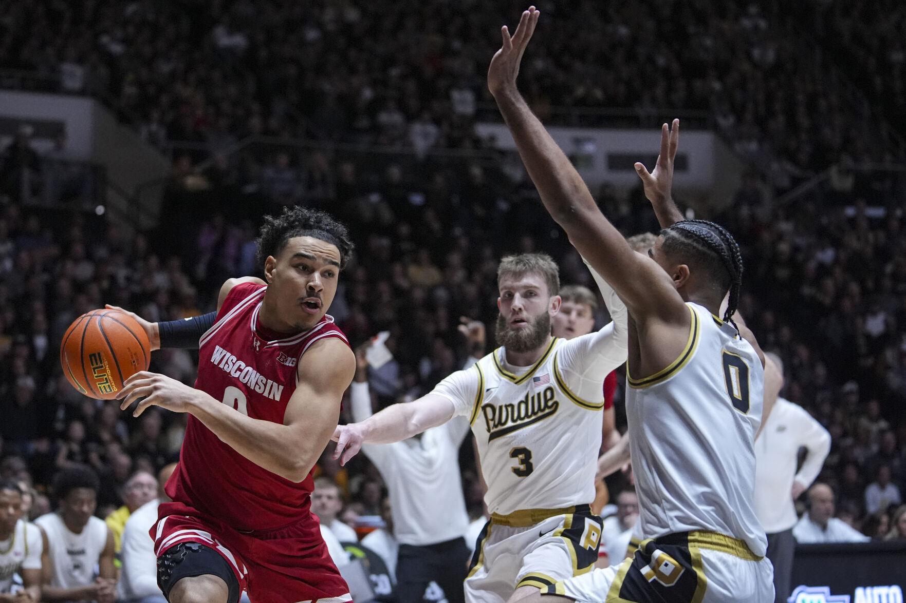 Jack Janicki stars off bench in Wisconsin's upset of Purdue