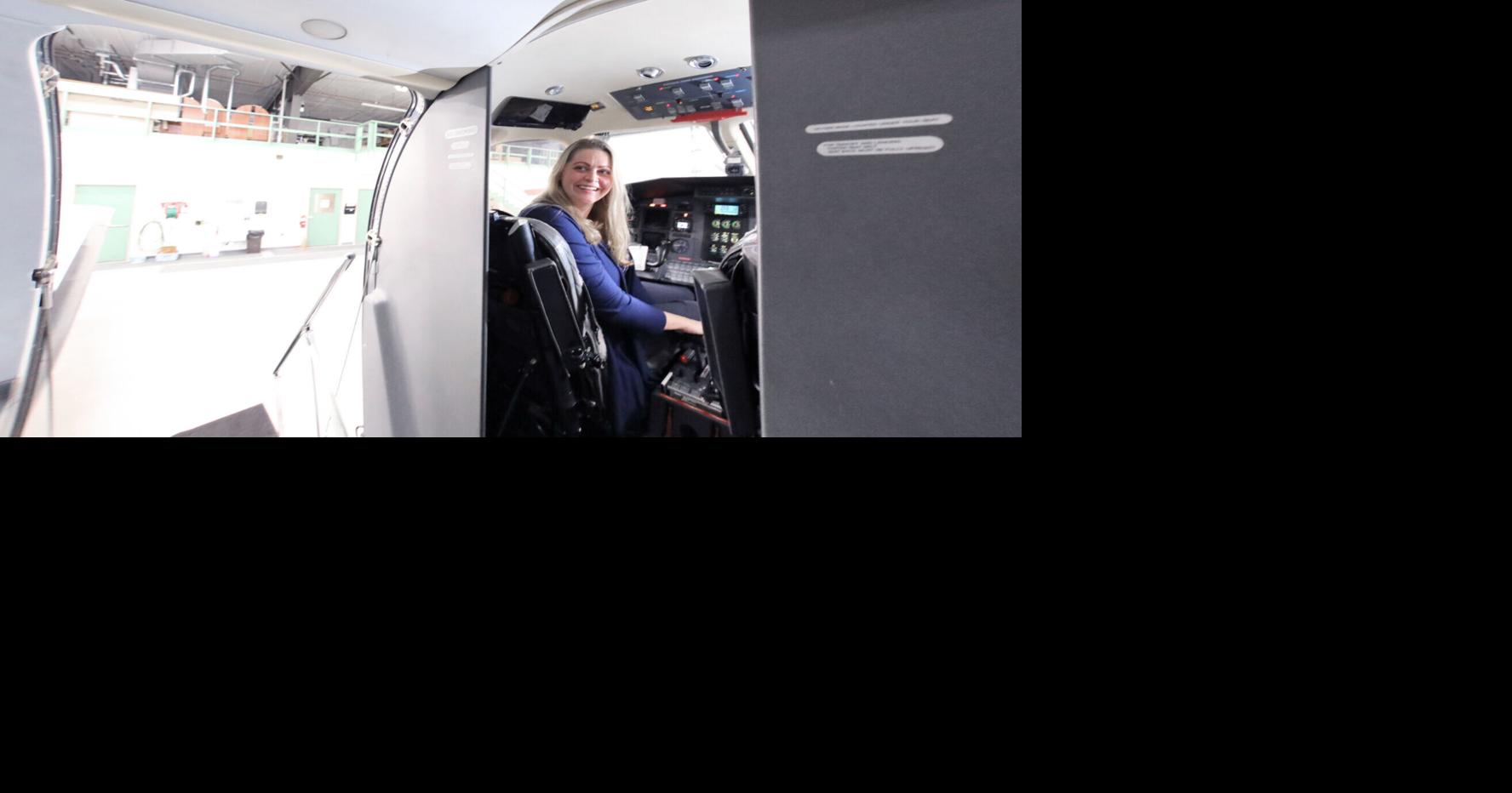First woman pilot for Wisconsin Air Services is used to breaking barriers