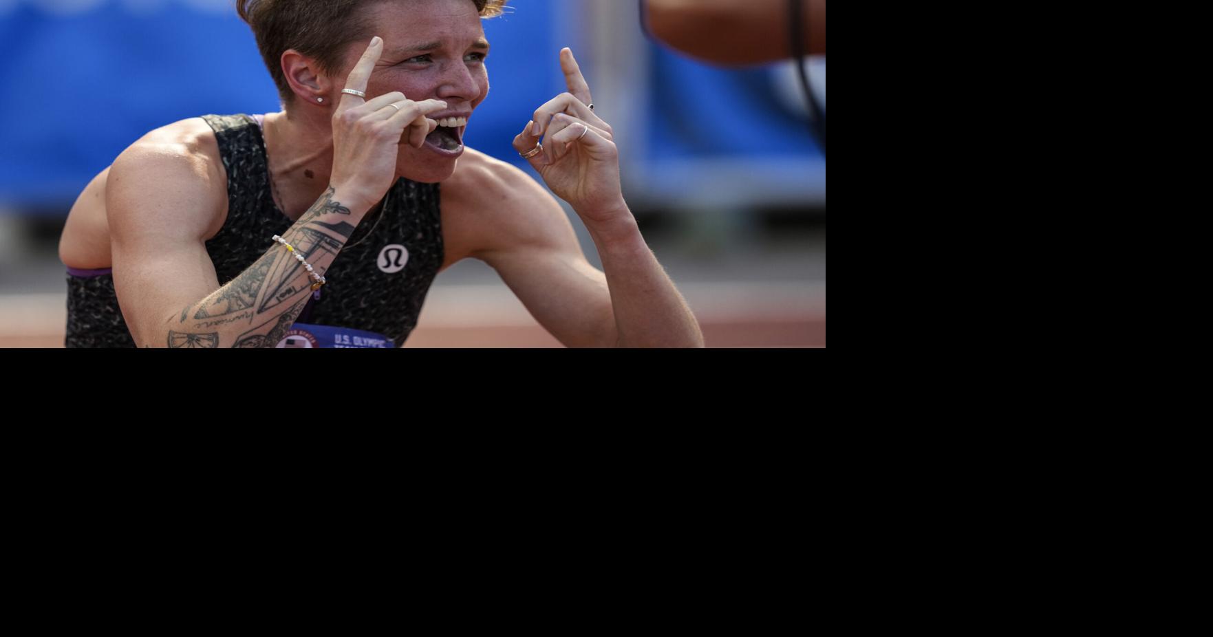 Transgender, nonbinary 1,500 runner shines on and off track