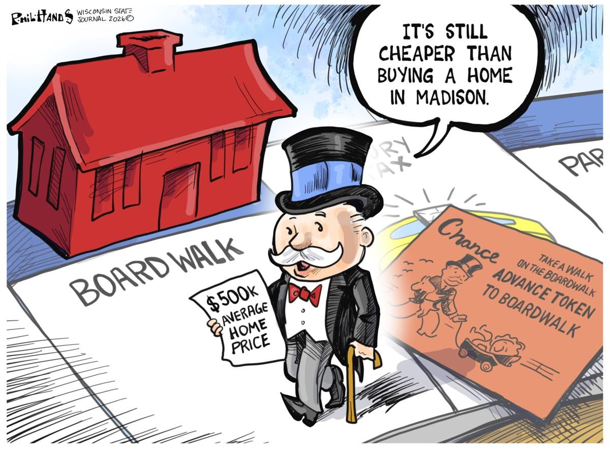 Get caught up with latest cartoons from Phil Hands