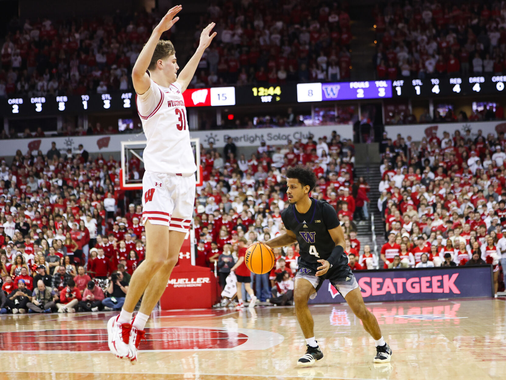 Wisconsin guard Max Klesmit injury update vs. Michigan State