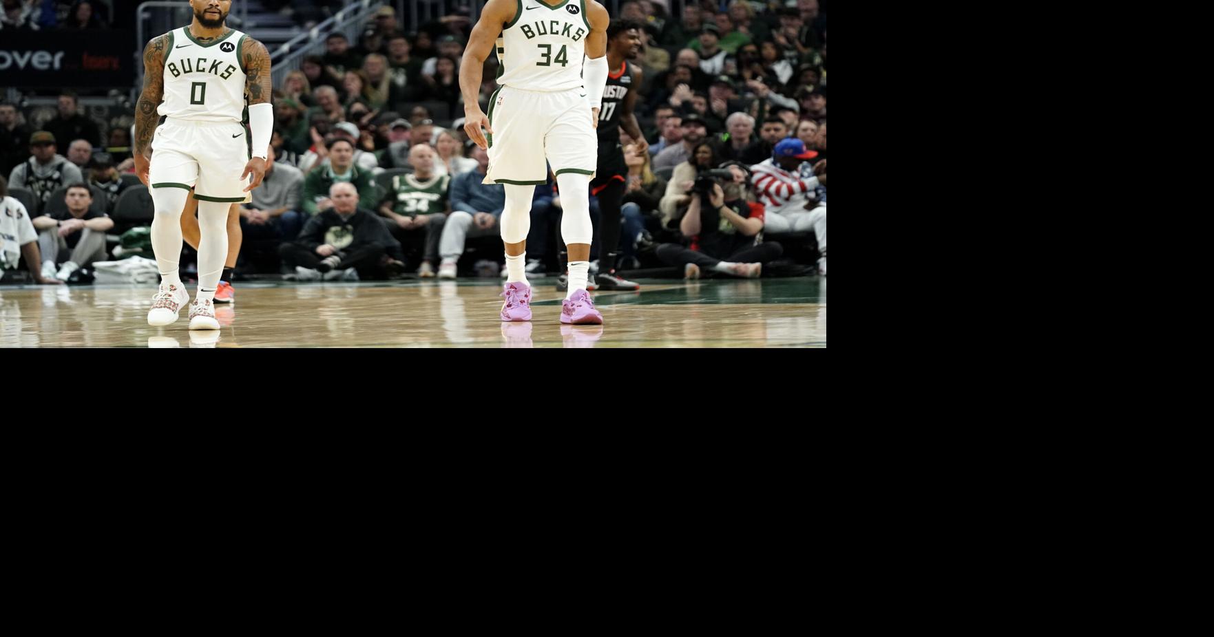 Rockets Bucks Basketball