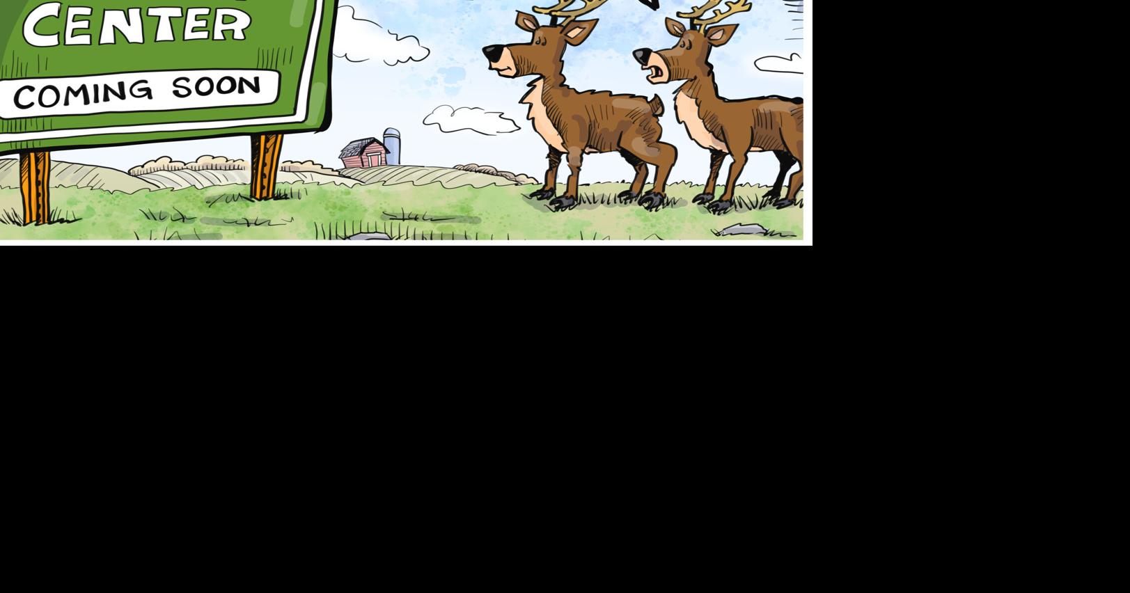 Deer ponder data center in You Toon caption contest