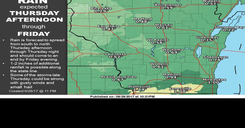 Stormy weather to continue, with more severe storms possible Thursday ...