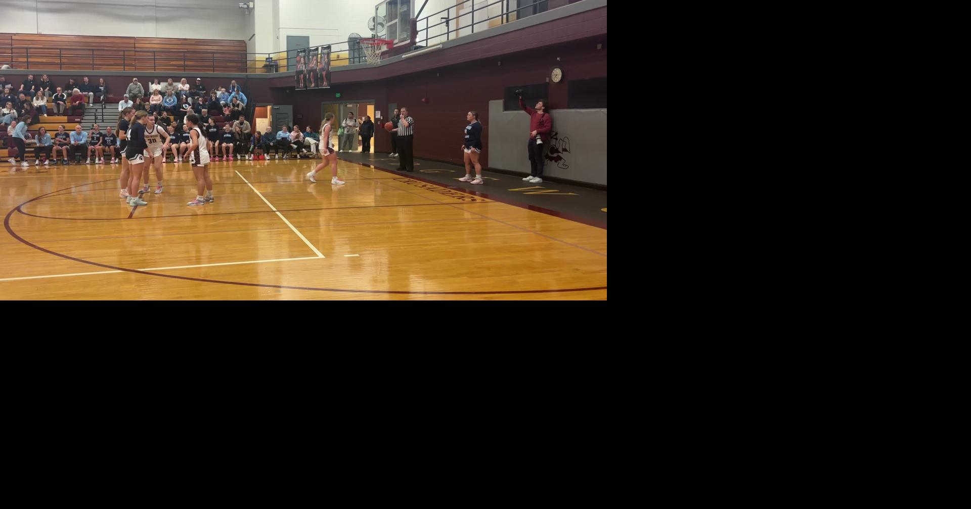 Madison Edgewood's Anna Miller gets a steal and score opportunity