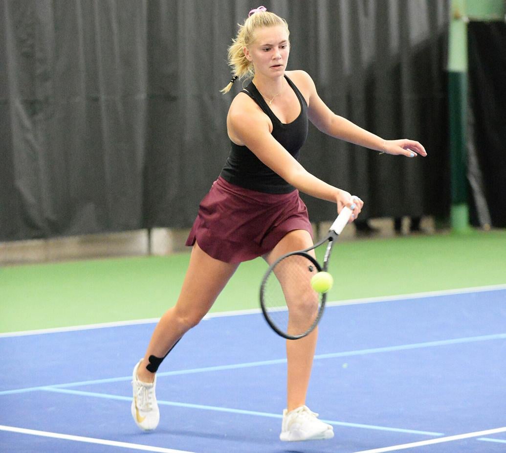 Madison Edgewood girls tennis player Lily Olson
