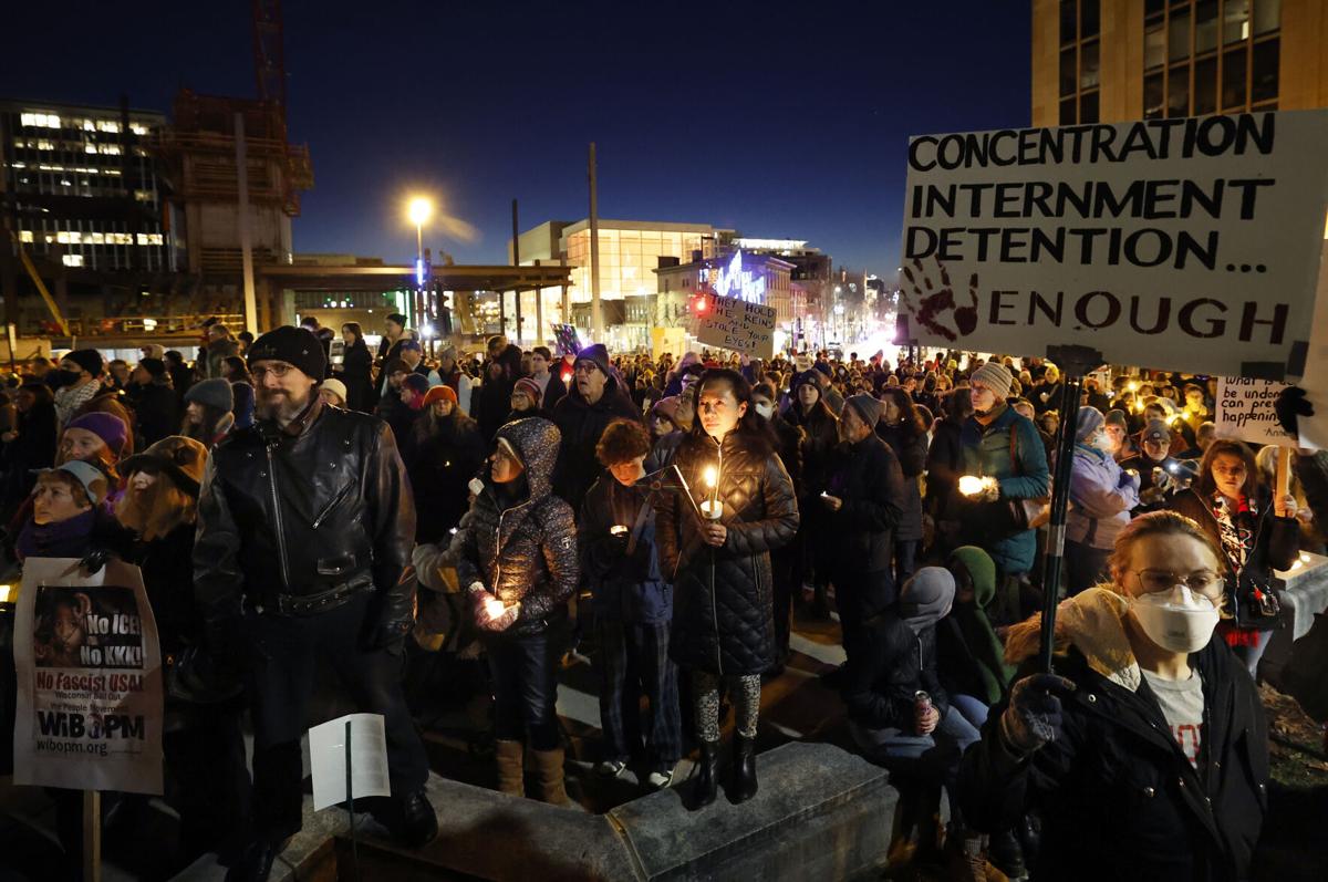 Madison vigil for Renee Good draws outcry over ICE shooting