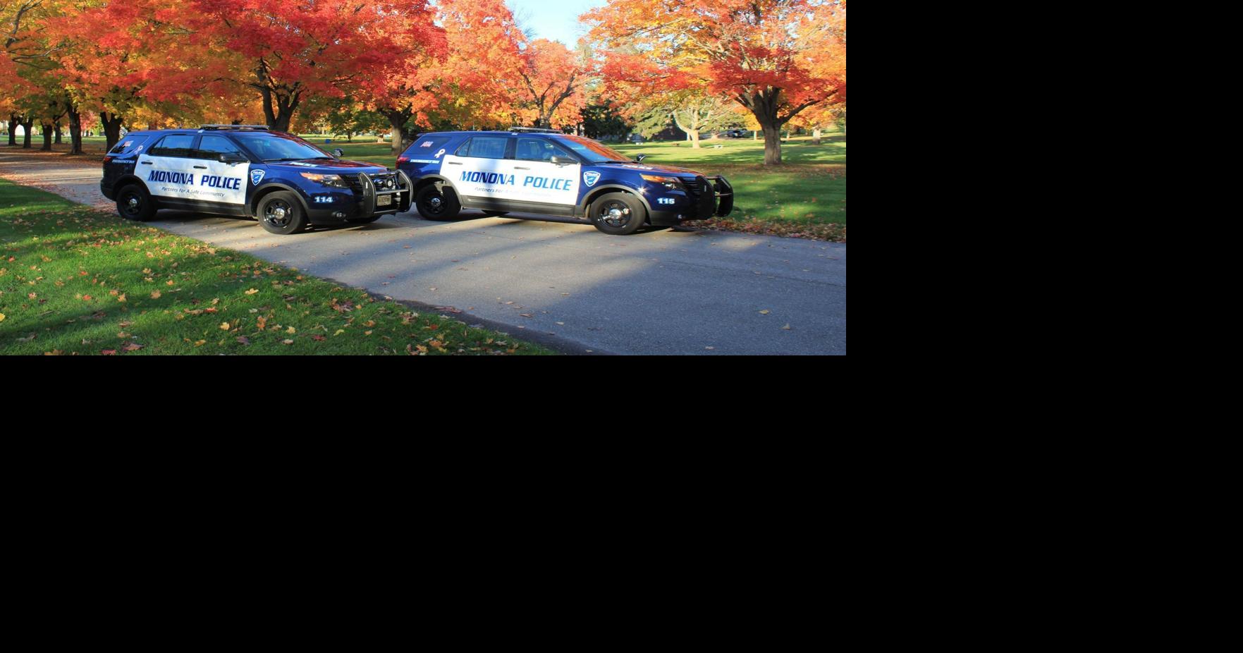 Monona police car damaged after high-speed chase