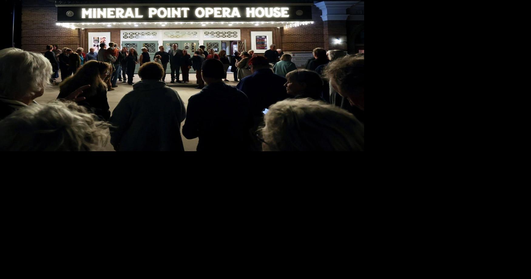 Restored Mineral Point Opera House shines with new marquee