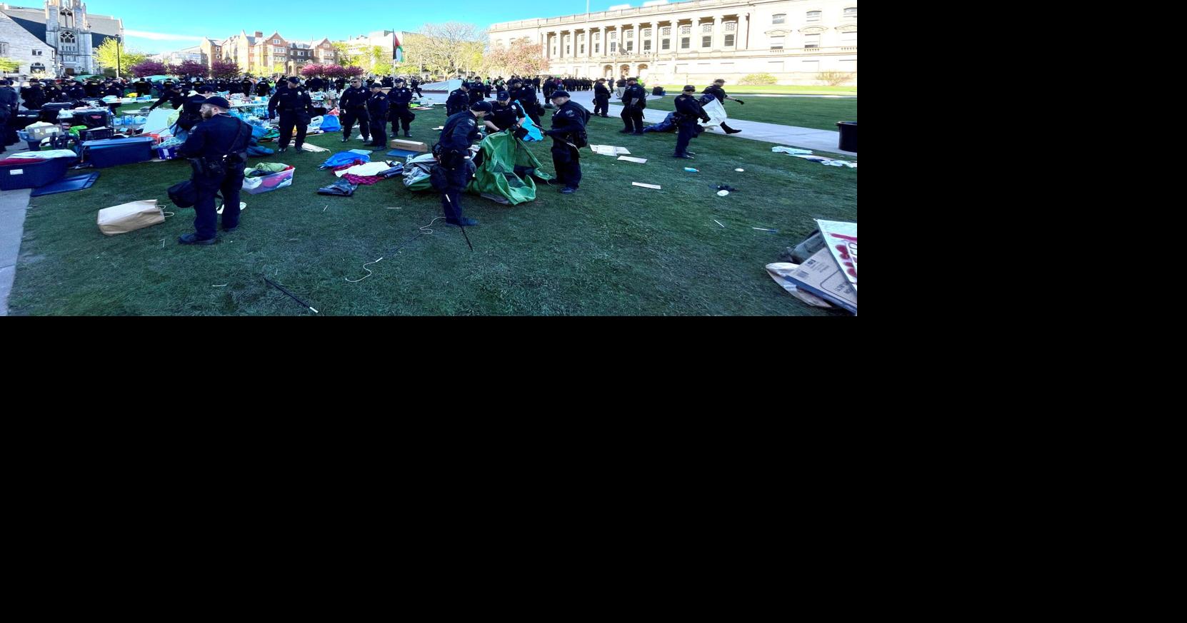 UW-Madison protests leads to at least a dozen arrests