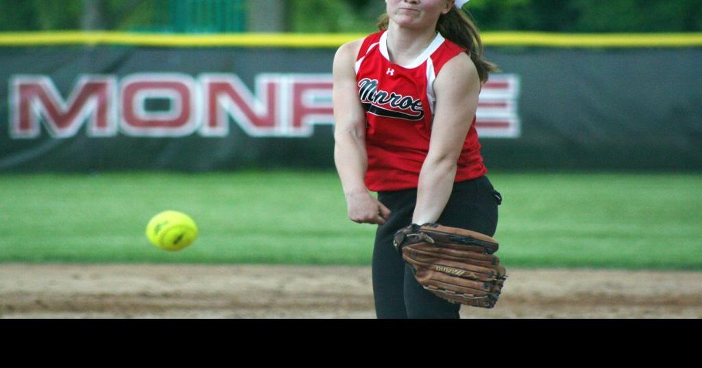WIAA softball: Kayla Updike's HR helps Monroe, Natalie Dillon breathe ...