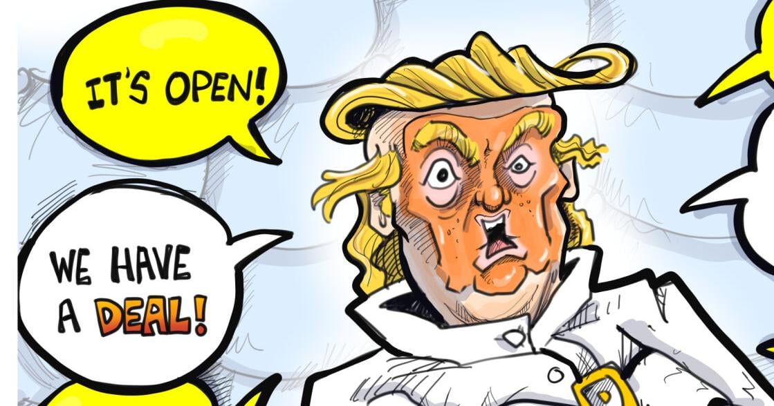 Get caught up with latest cartoons from Phil Hands