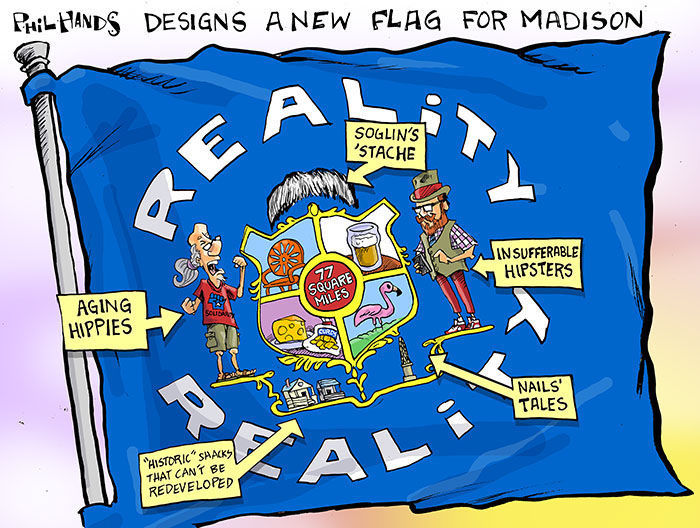 Hands on Wisconsin: My design for the city of Madison flag