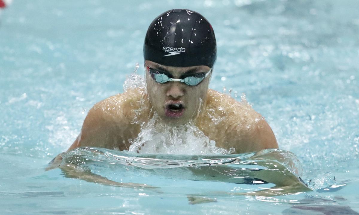 Prep boys swimming: Middleton's Nathan Kim turns his versatility into an asset for his team