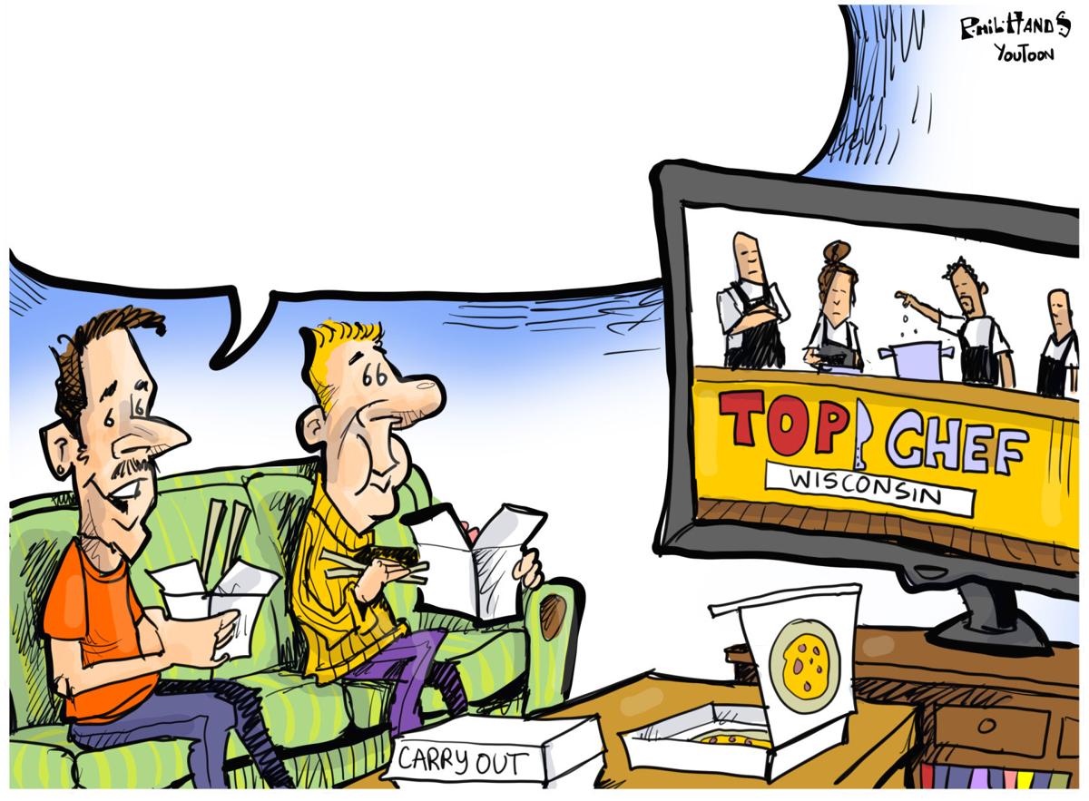 Top Chef fans enjoy takeout in this week's You Toon contest
