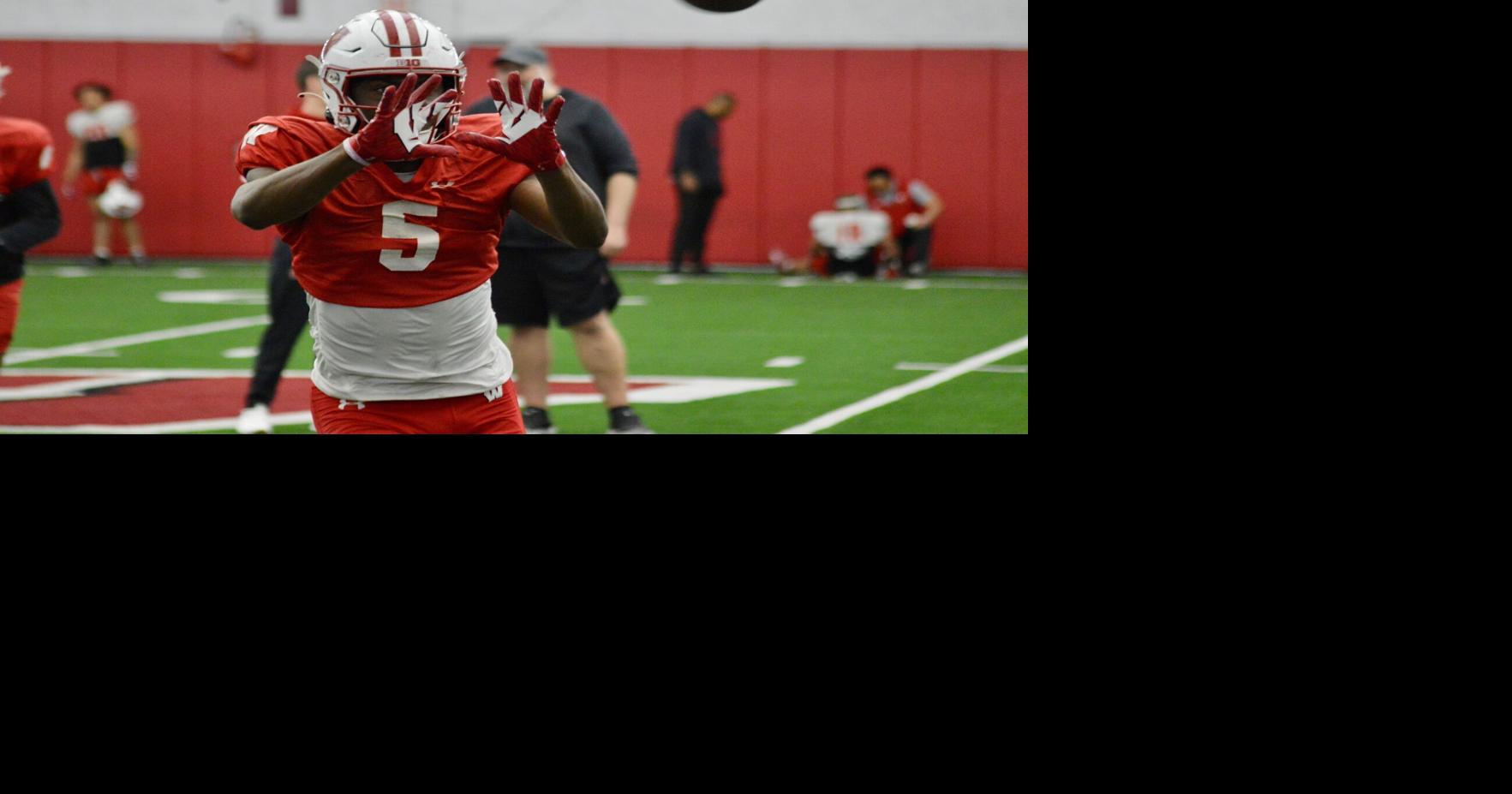 Photos: Wisconsin football nears end of spring schedule with 12th practice
