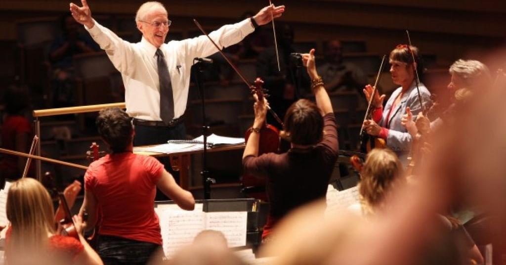 High school music director gets surprise shot at country's largest choir