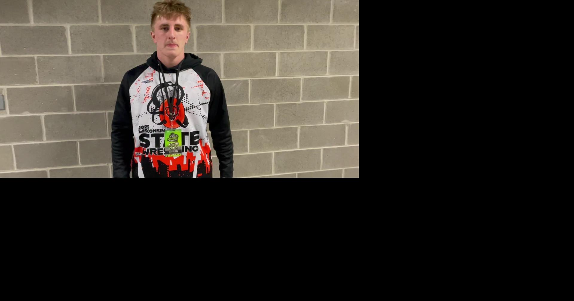 Poynette’s Ashton Meister discusses semifinals victory at 157 pounds