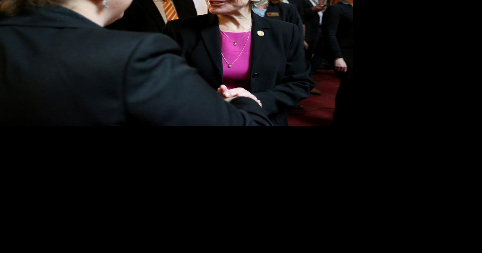Senate Minority Leader Janet Bewley announces she will not seek reelection