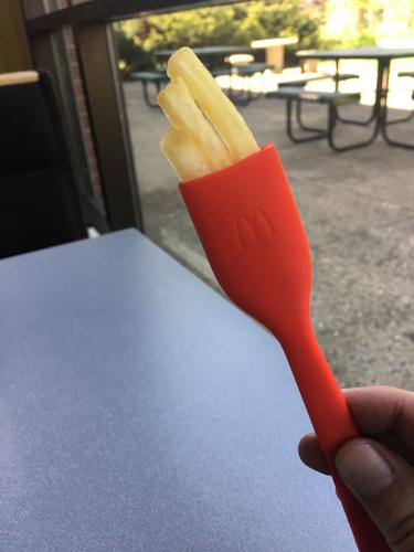 Yeah, I Ate That: Have the tine of your life with McDonald's 'frork'