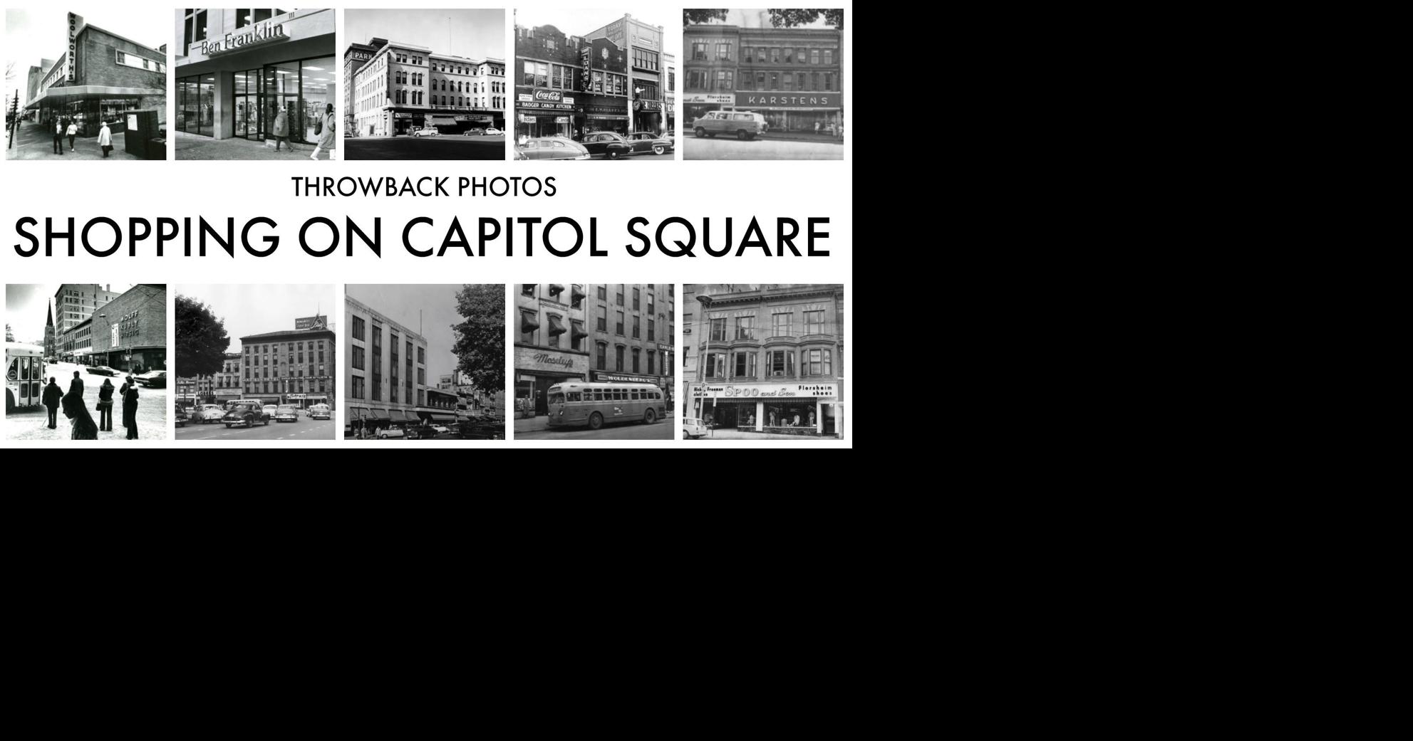Throwback photos: Shopping on Capitol Square over the years