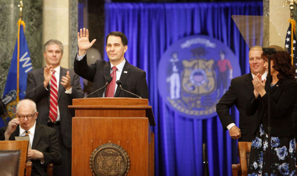 Democrats: State of the State timed to aid Scott Walker's presidential ...