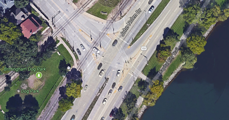 John Nolen Drive and Broom Street