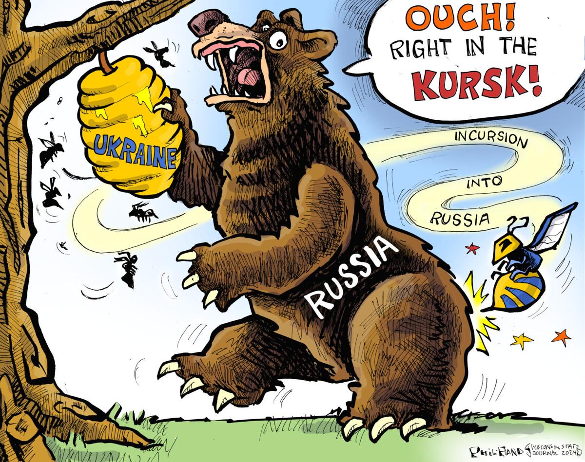 Ukraine's incursion stings Russia right in the Kursk