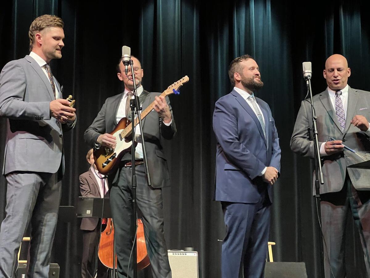 Small, appreciative crowd turns out for The Four Freshmen free public ...