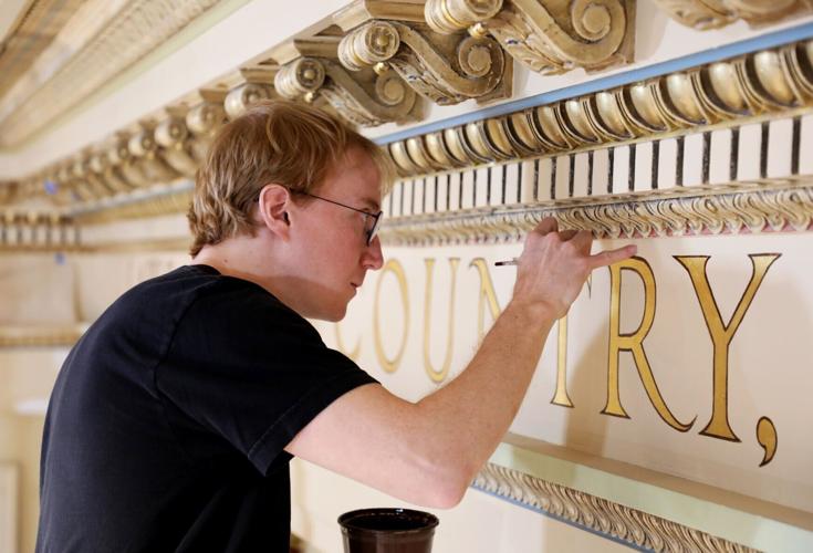 Kenosha County Ceremonial Courtroom facelift nearly finished