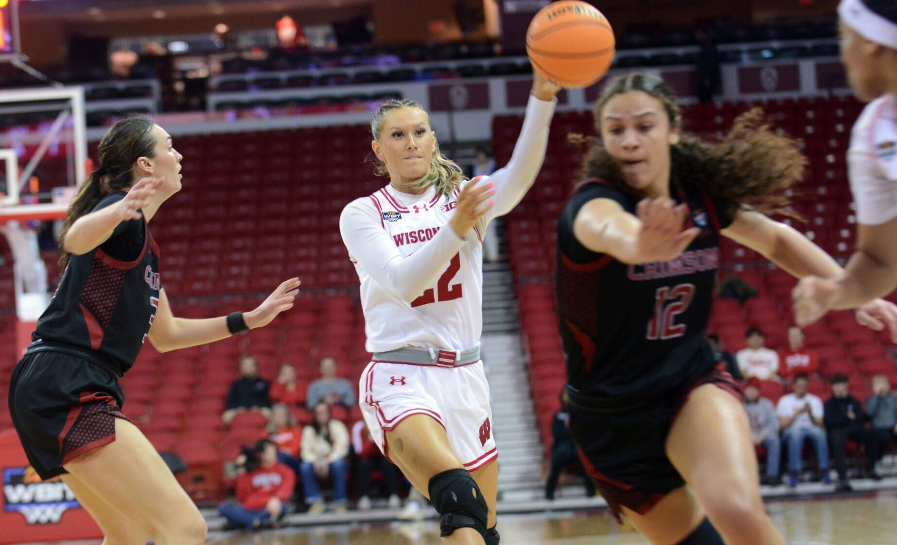 Photos: Wisconsin women's basketball hosts Harvard in WBIT quarterfinals