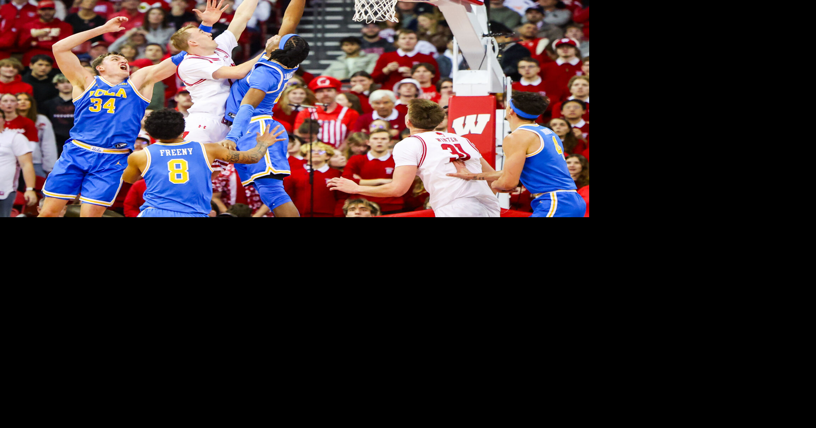 Wisconsin men's basketball holds off UCLA in Big Ten battle