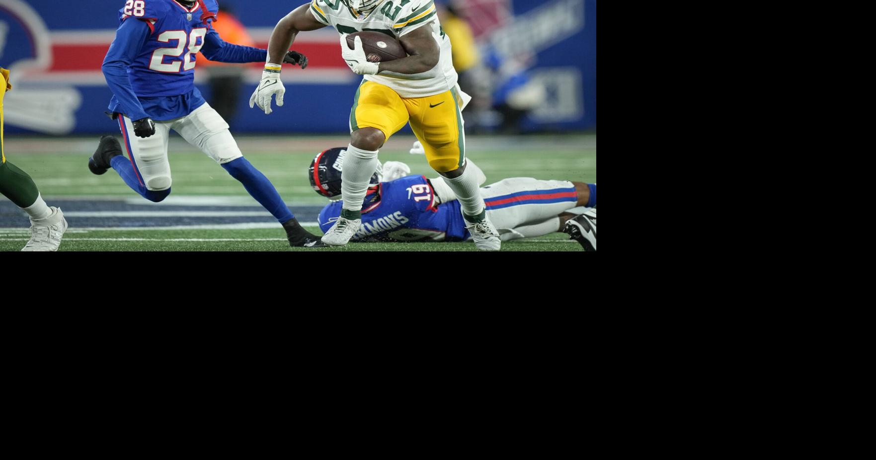 Packers list backs Aaron Jones, AJ Dillon as questionable