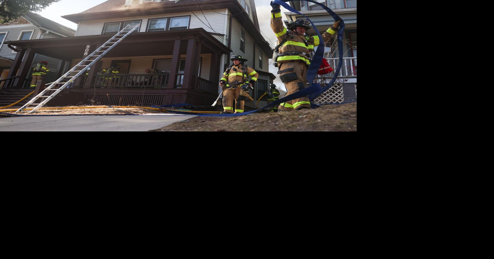 Fire damages house in Madison, Wisconsin