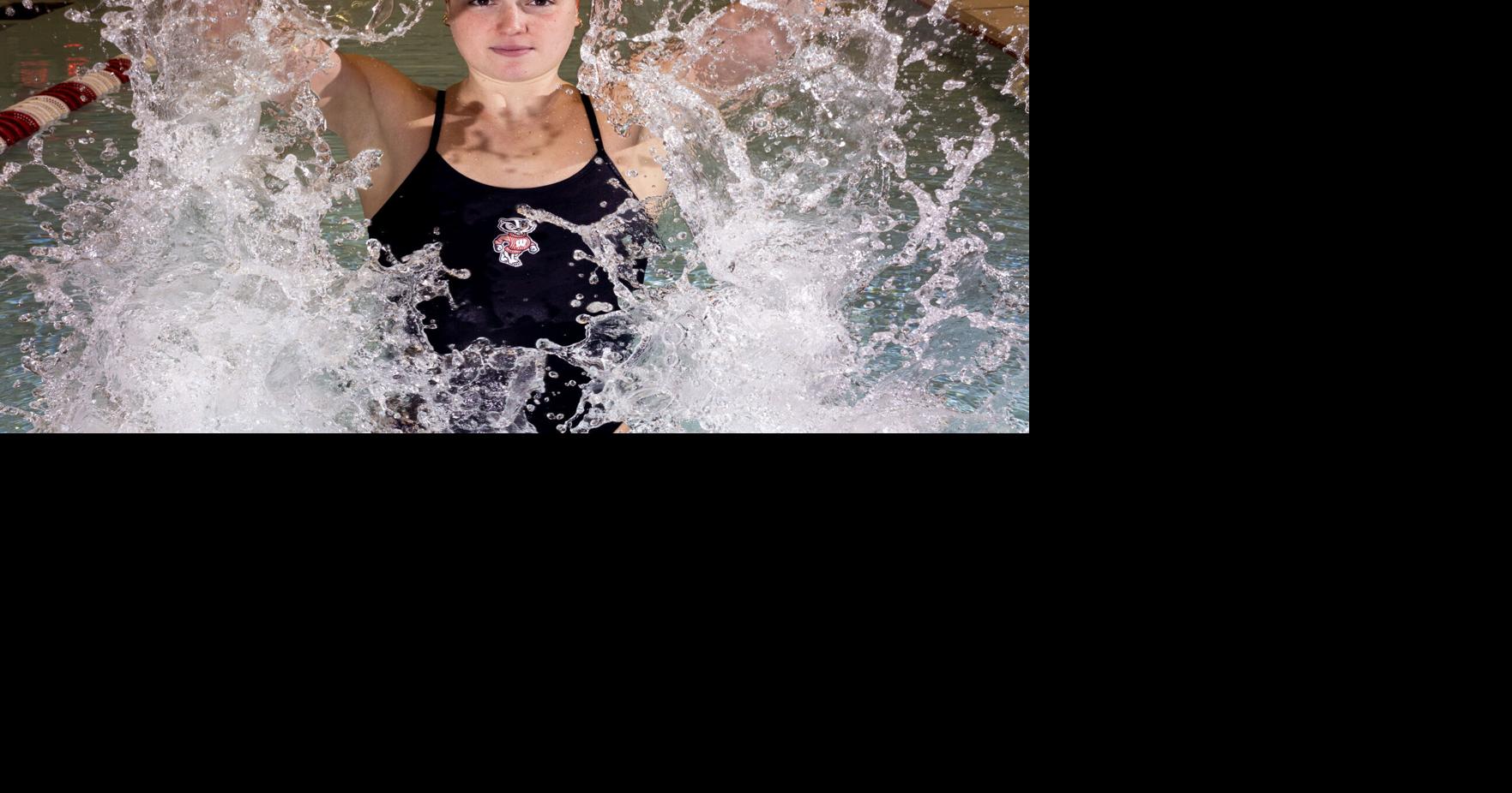 Olympic swimmer Phoebe Bacon finishing Wisconsin career