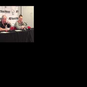 Washburn coach Duane Gasperini, players meet media after loss to Young ...