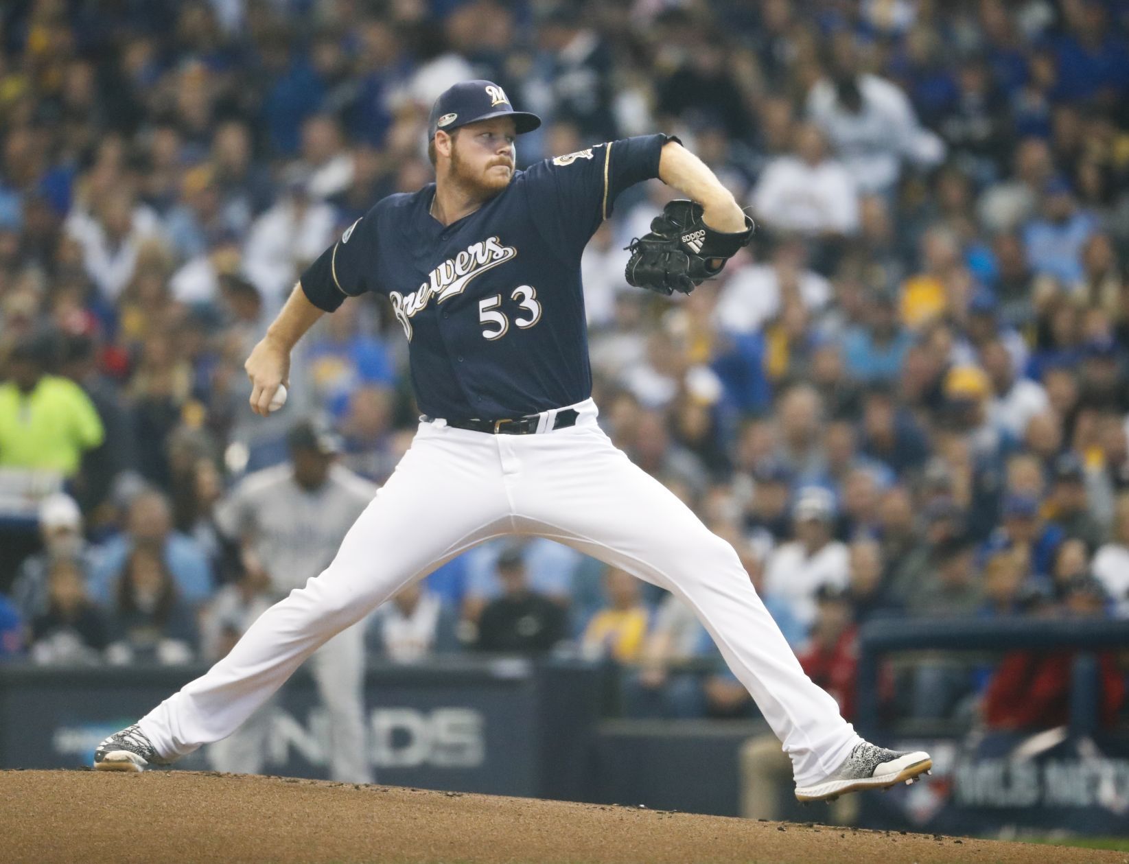 Brewers' Brandon Woodruff pitches 5 scoreless innings in win over Padres