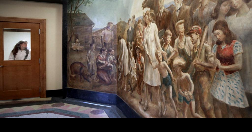 Restored John Steuart Curry murals subject of UW talk Wednesday