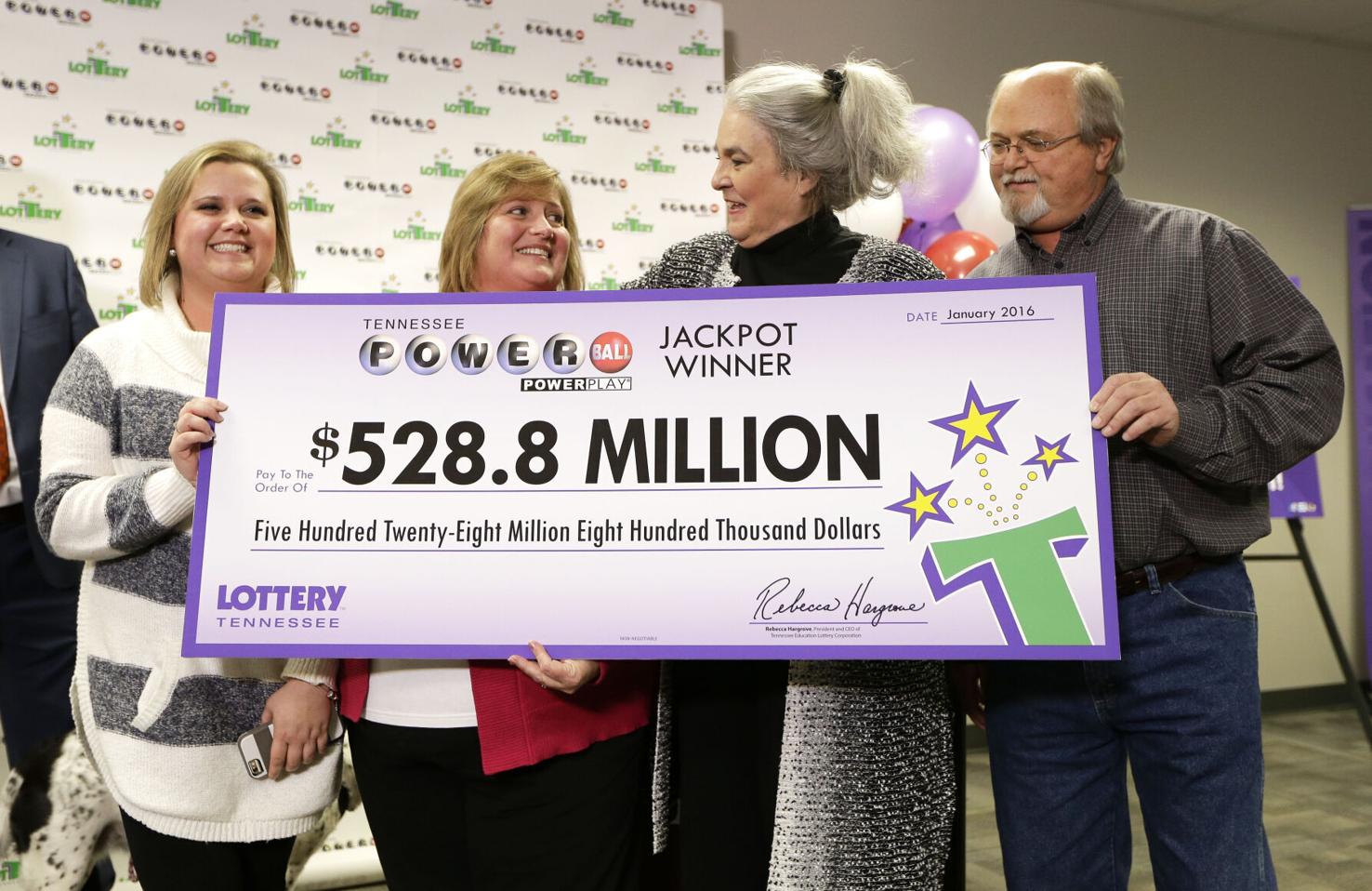 What are the 10 largest US lottery jackpots ever won?
